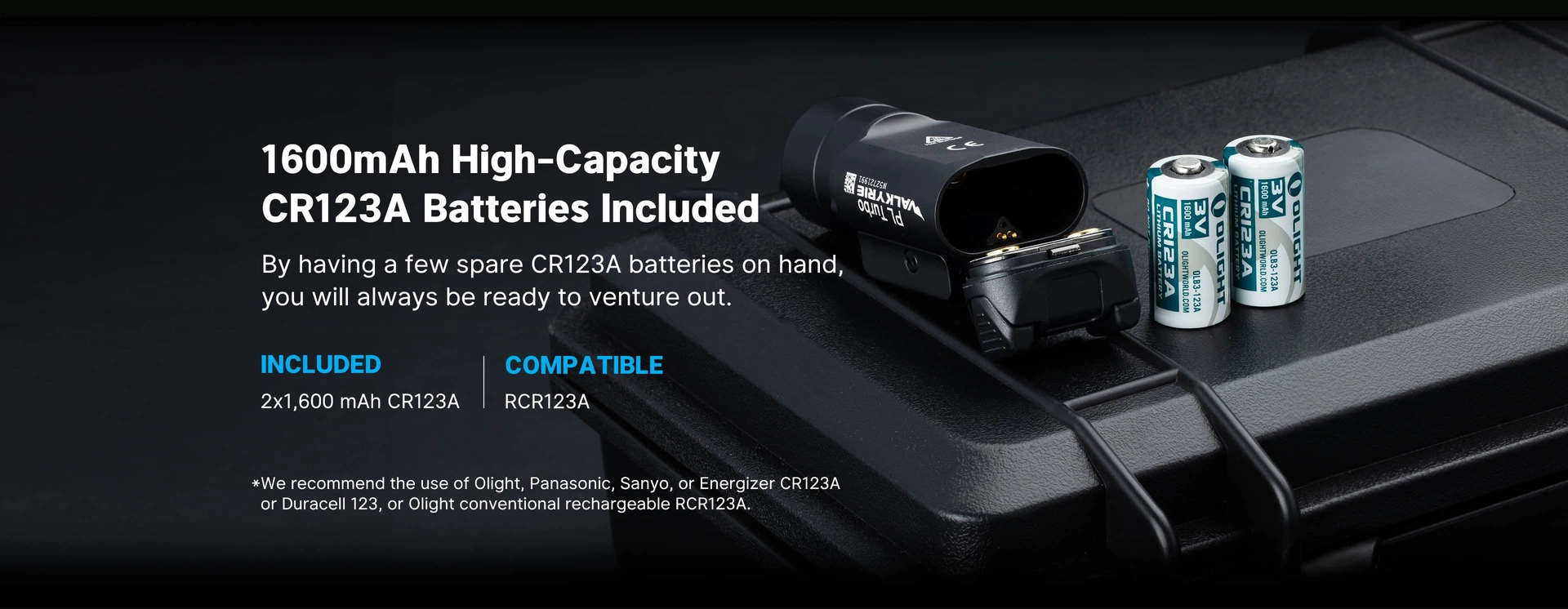 PL-Turbo Tactical Flashlight with spotlight and floodlight - Olight Store