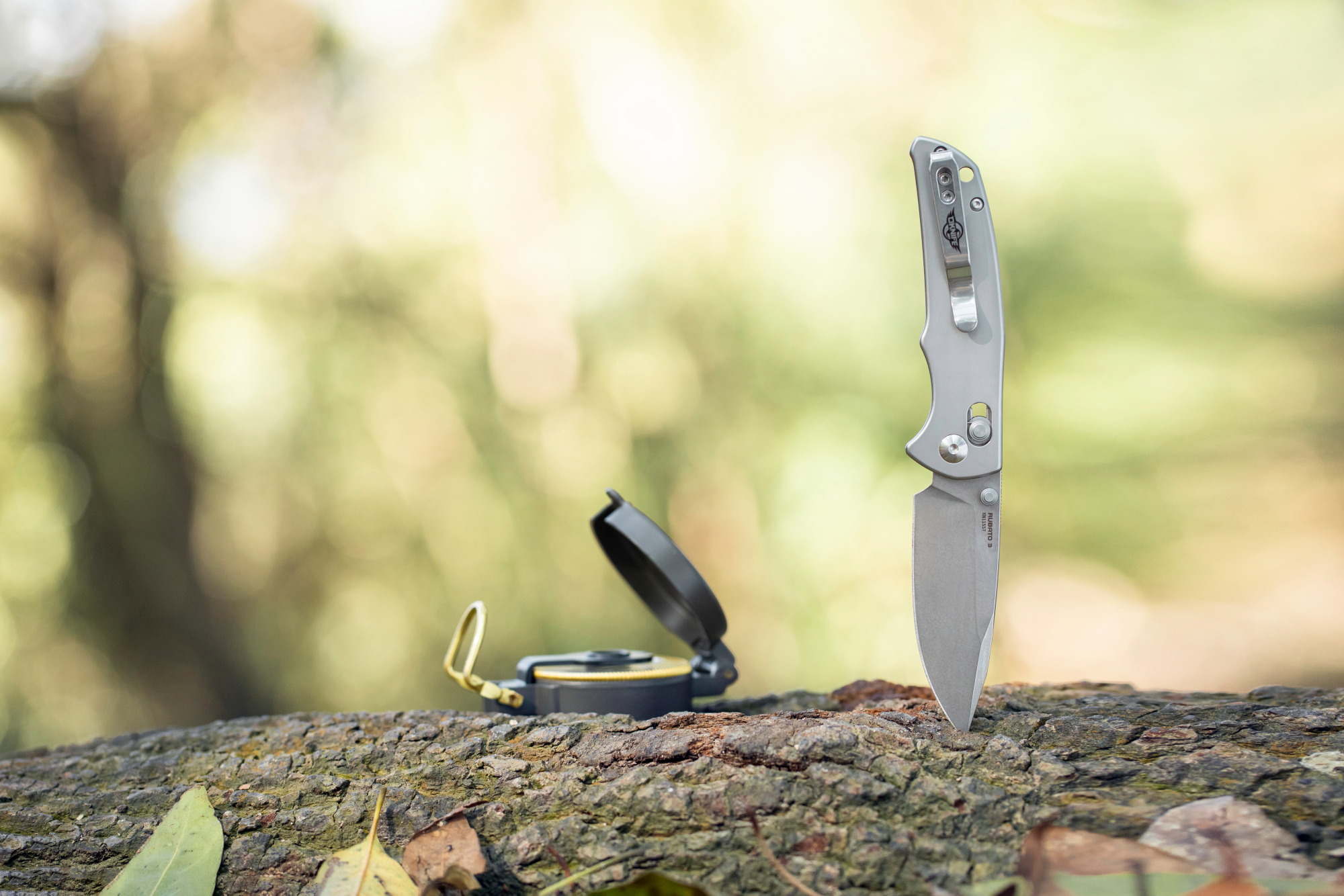 Rubato 3 EDC folding knife durable steel rail lock compact pocket tool ...