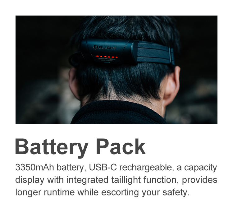 OLIGHT(オーライト) Array 2 Pro ヘッドライト LEDヘッドランプ センサー付き 3つの光源 1500ルーメン 高輝度 U｜ライト、ランタン